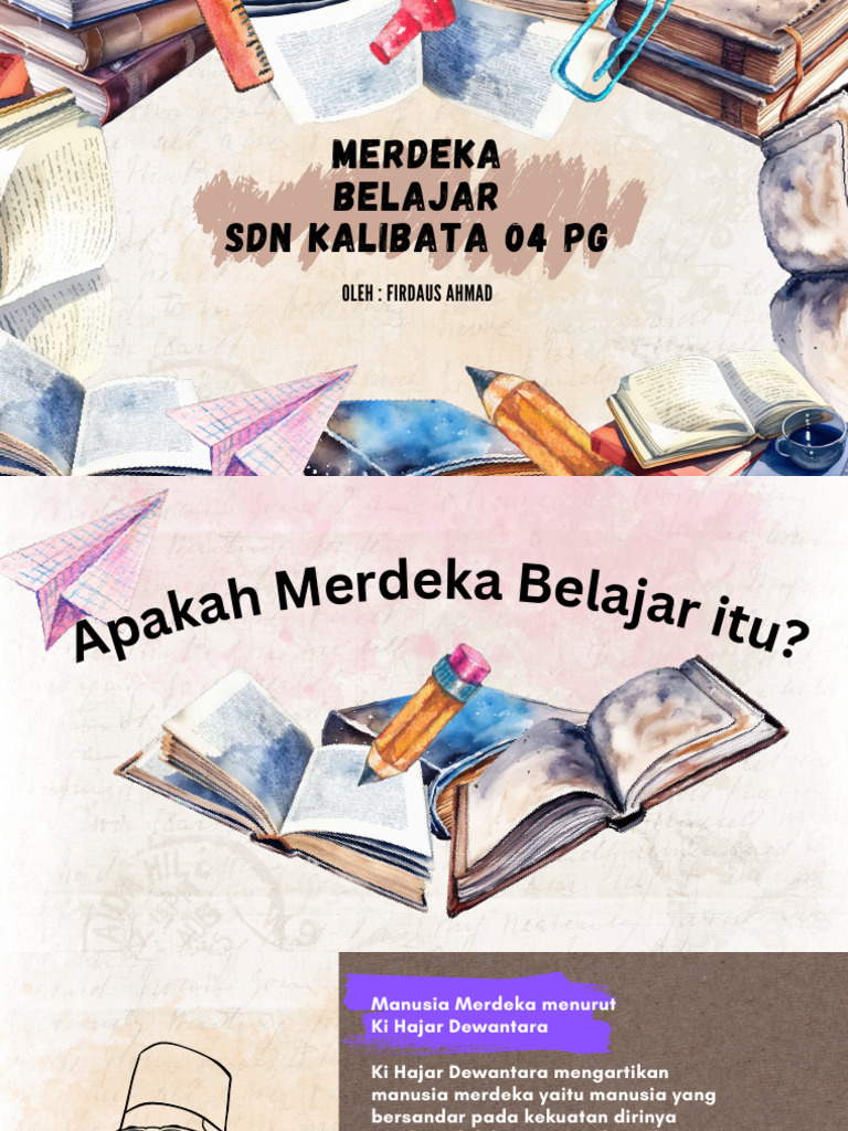 Aksi Nyata Merdeka Belajar Firdaus | PDF