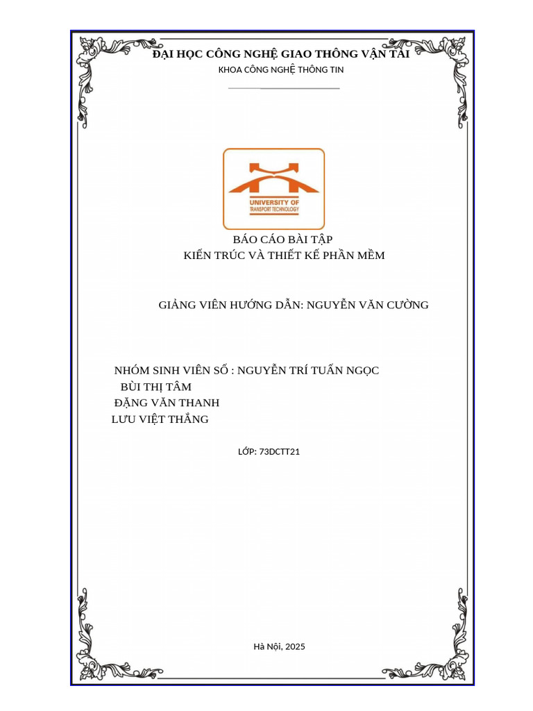 KTPM Fixed | PDF