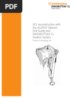 Acl Tightrope Attachable Button System | PDF | Musculoskeletal System ...