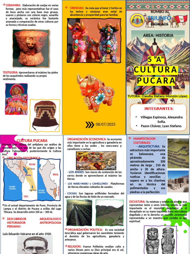 Cultura Pucara: Agricultura y Creencias | PDF