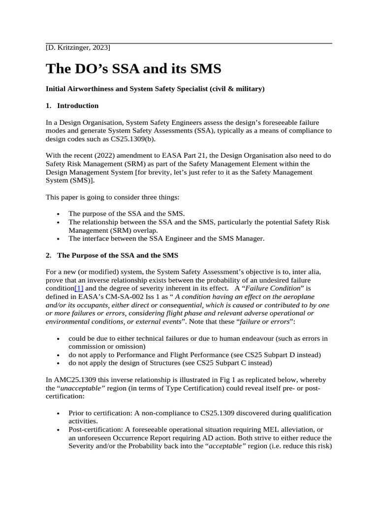 SSA and SMS: Compliance Insights | PDF | Risk | Risk Management