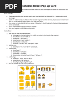 2D Shape Robot Craft | PDF | Geometric Shapes | Geometry