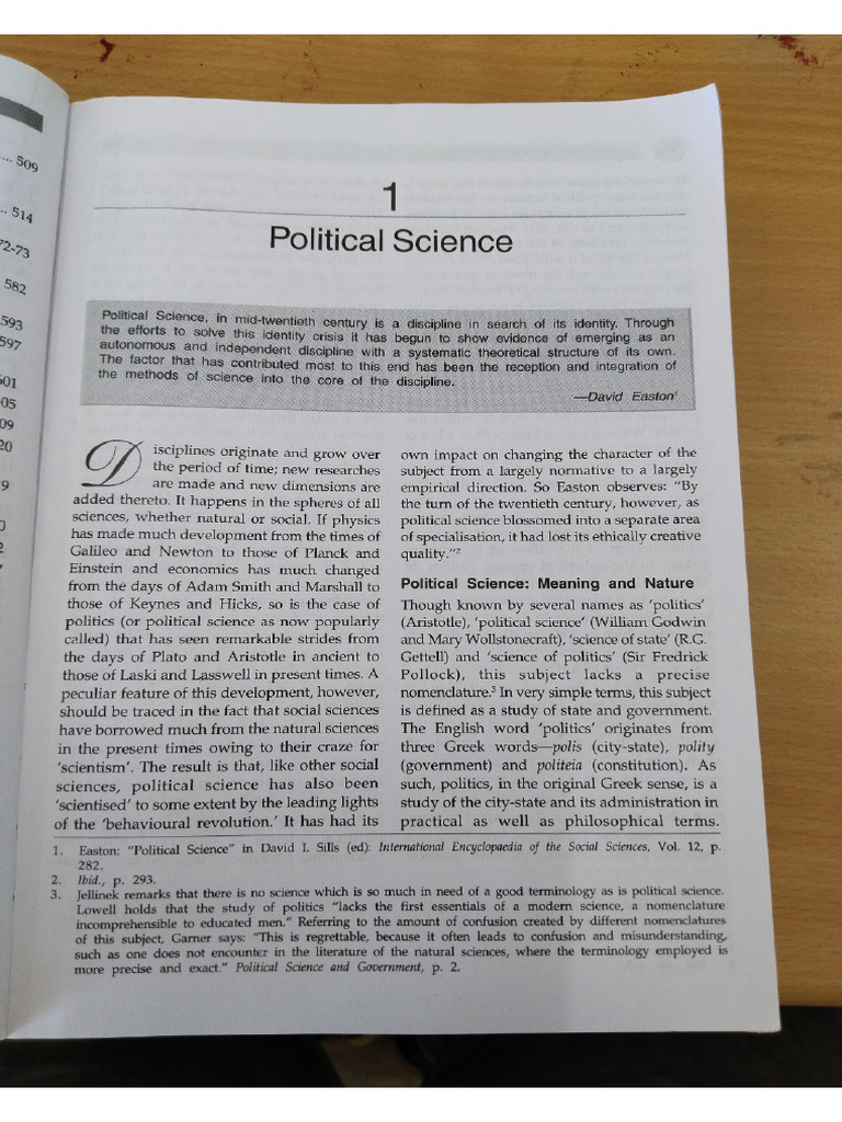 Pol SC CHP 1 | PDF