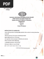 Uace Wakissha Bio 1 2025 | PDF