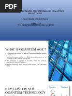Quantum Age Begin | PDF | Quantum Computing | Computer Science