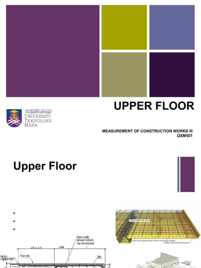 Upper Floor Concrete Measurement Guide | PDF | Composite Material ...
