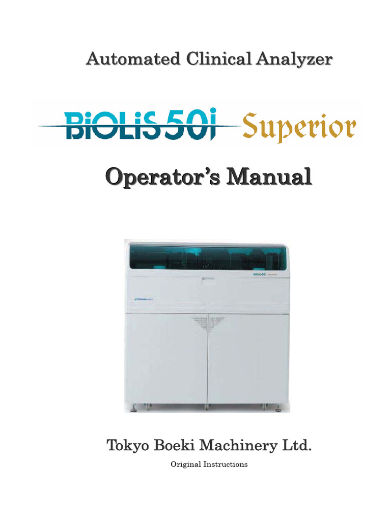 (90-50-3000-SB) BiOLiS 50i Operator's M V2.22 | PDF | Toxicity | Damages