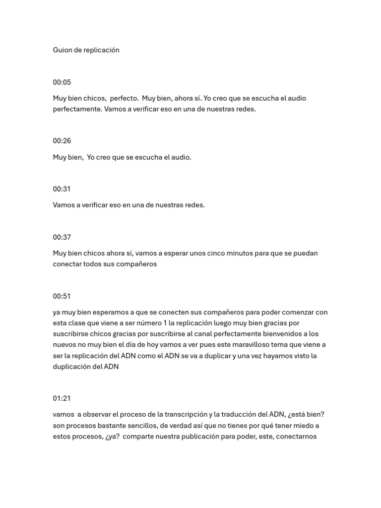 Replicación del ADN: Proceso y Enzimas | PDF | Rna | Ribosoma
