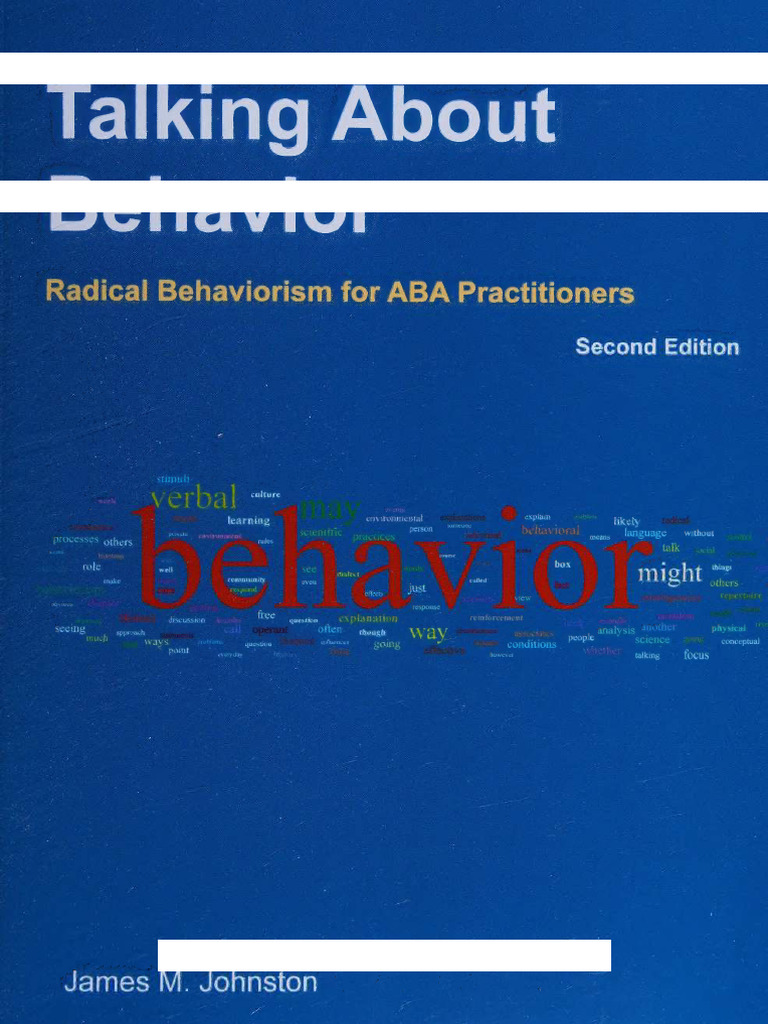 Radical Behaviorism for ABA Practitioners | PDF | Behaviorism | Experience