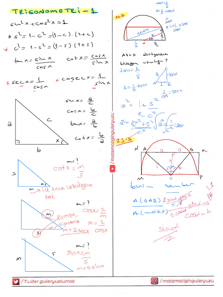 Trigonometric Identities and Equations | PDF