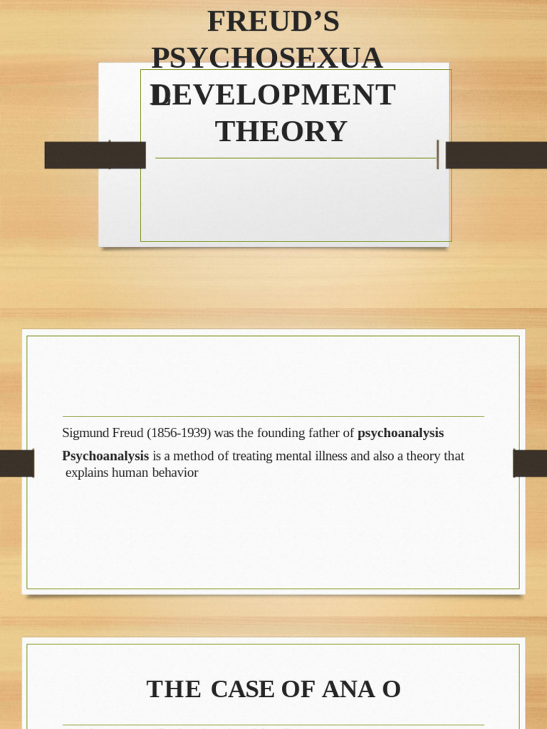 Freud's Psychosexual Development Theory Hps 904 Class Presentation-2024 ...