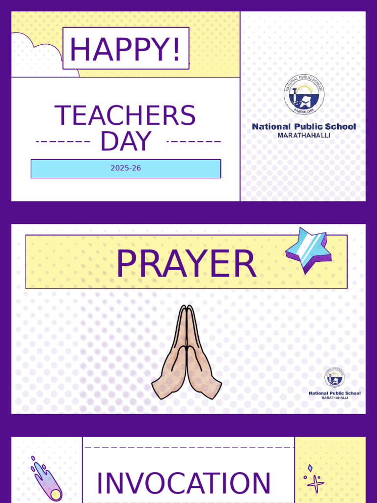Teachers Day Slideshow | PDF