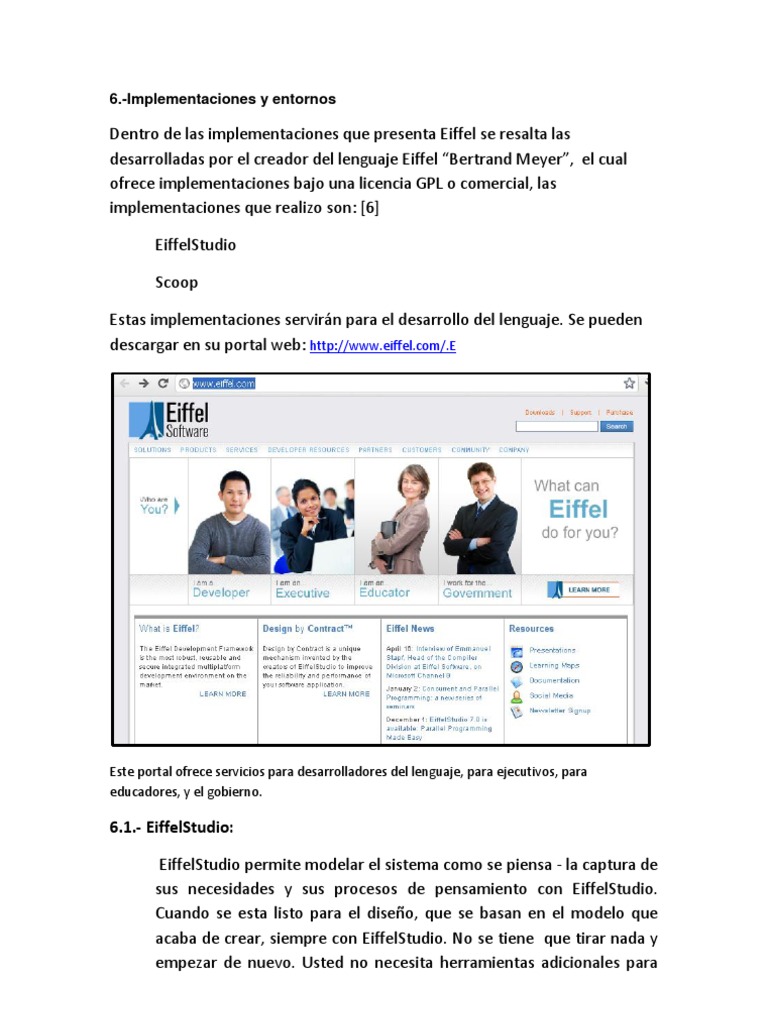 Eiffel Parte 6-10 | PDF | Java (lenguaje de programación) | Herencia ...