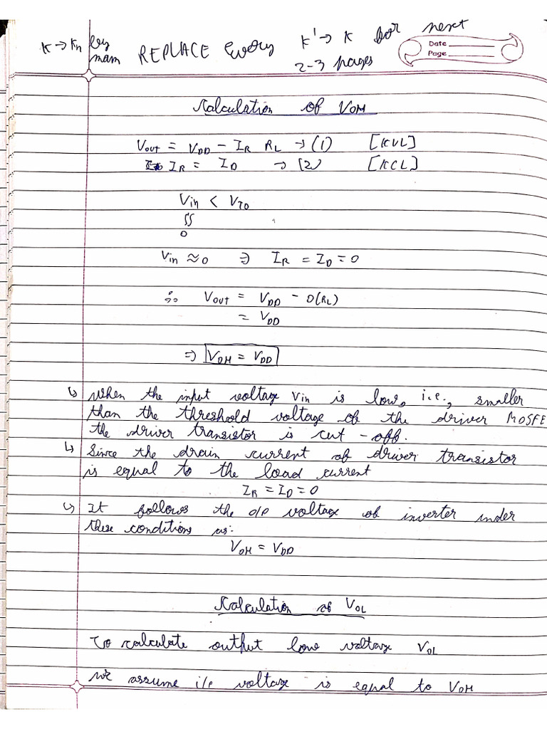 Resistive Load Inverters | PDF
