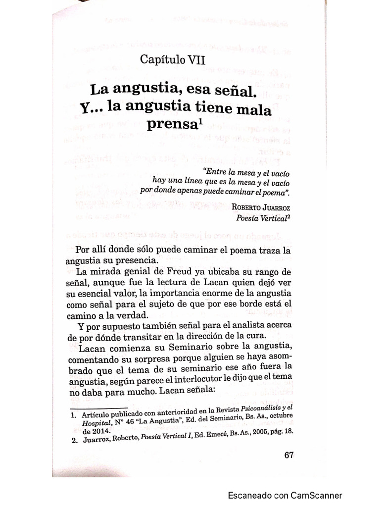 Gabriela Insua - Capitulo VII - La Angustia, Esa Señal. Y... La ...