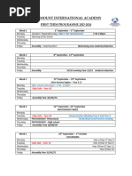 Term 2 Academic Calendar 2025 | PDF | Academic Term | Educational Stages