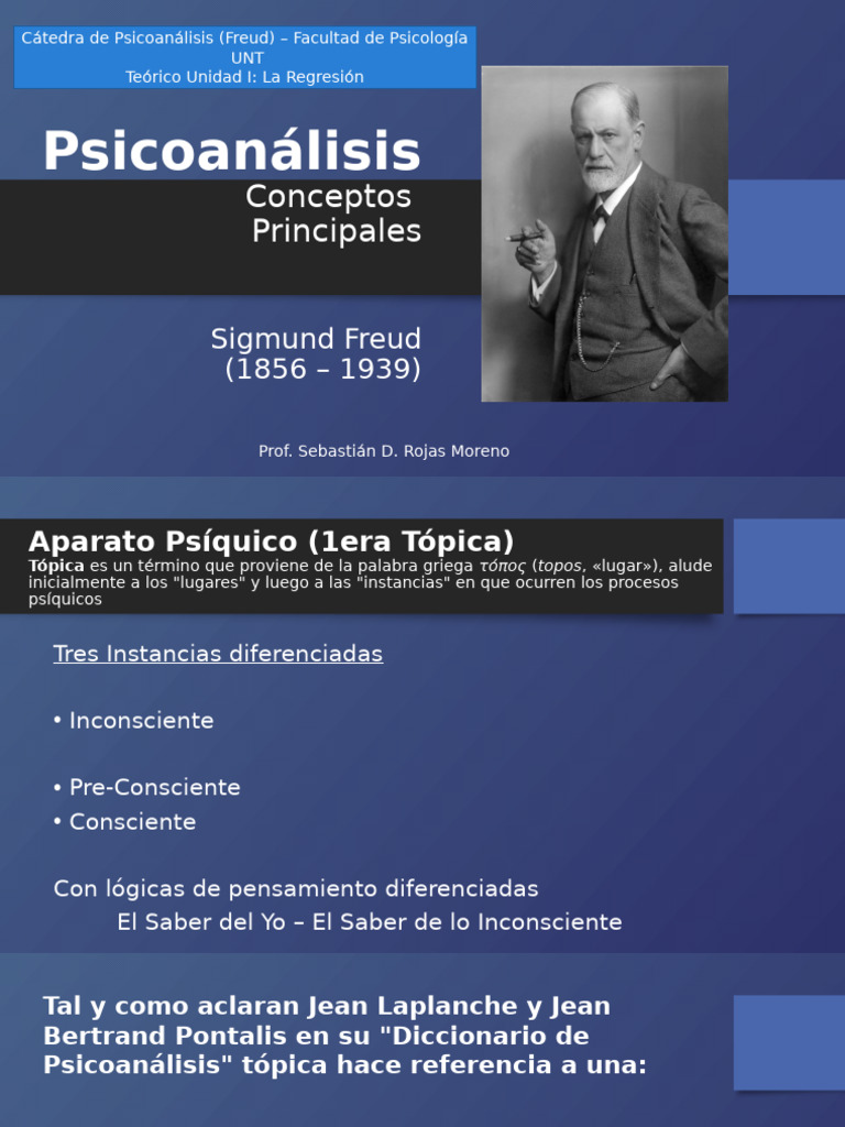 Psicoanálisis Freud - Segunda Clase (Aparato Psíquico - Esquema Peine ...