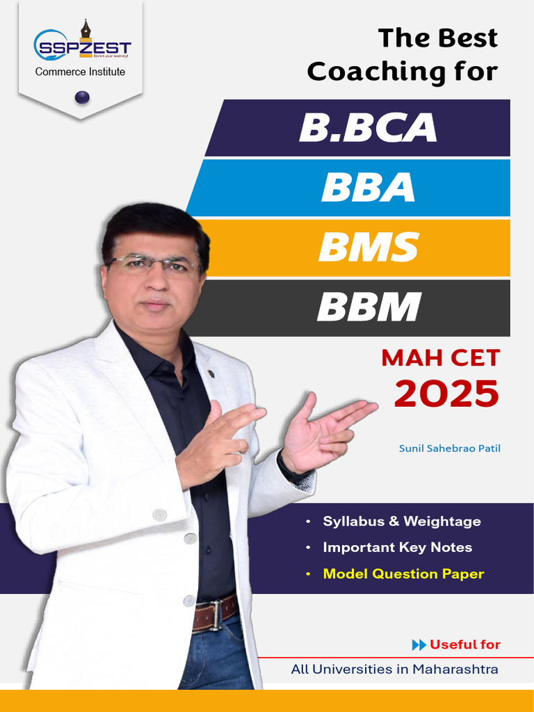 MAH BBA CET 2025 Syllabus Guide | PDF | World Wide Web | Internet & Web