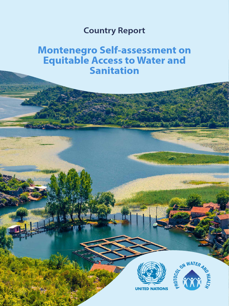 Montenegro Country Water Report | PDF | Wash | Water Supply