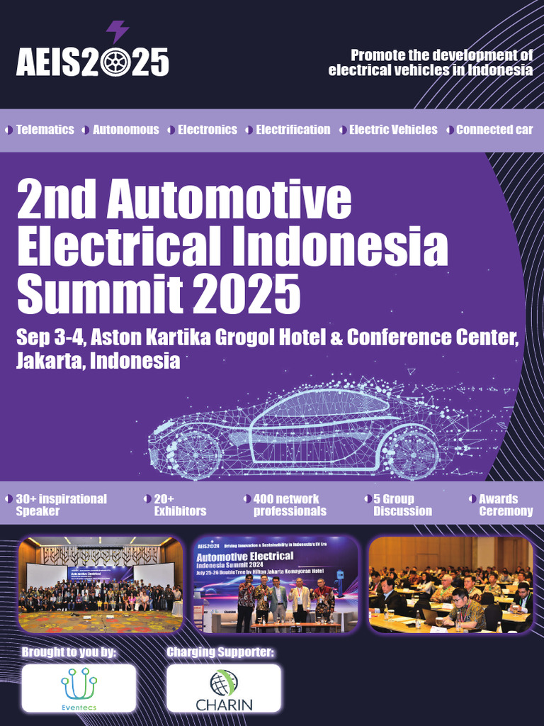 Speaker Agenda-2nd Automotive Electrical Indonesia Summit 2025 | PDF ...