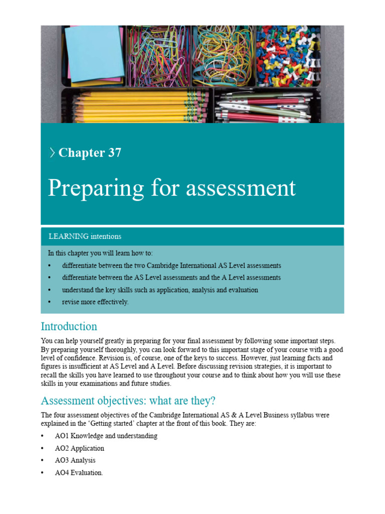 AS Level Assessment Preparation Guide | PDF | Marketing | Dividend