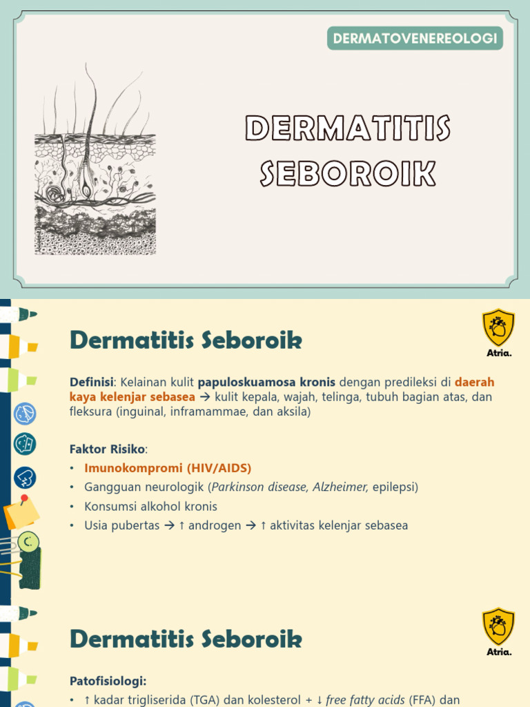 Dermatitis Seboroik Atria | PDF