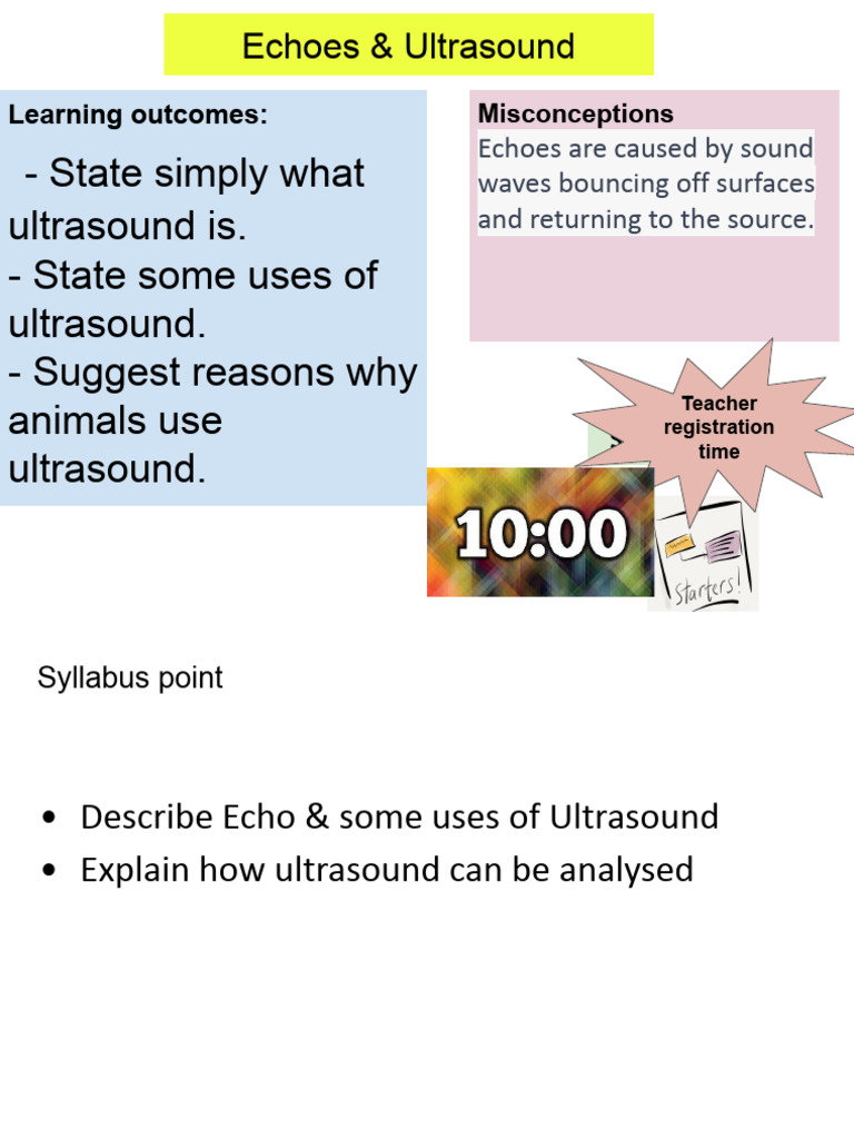 ONI Echoes and Ultrasound | PDF | Sound | Ultrasound