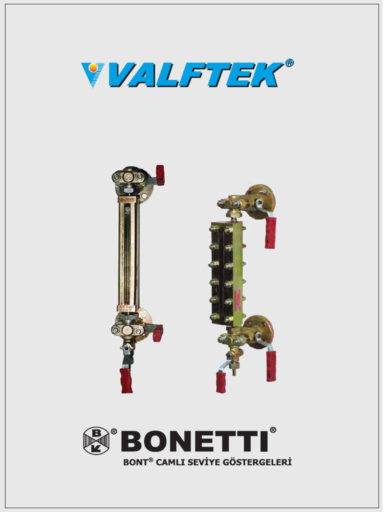 Reflex Transparent Camli Tip Seviye Gostergeleri 2017 | PDF