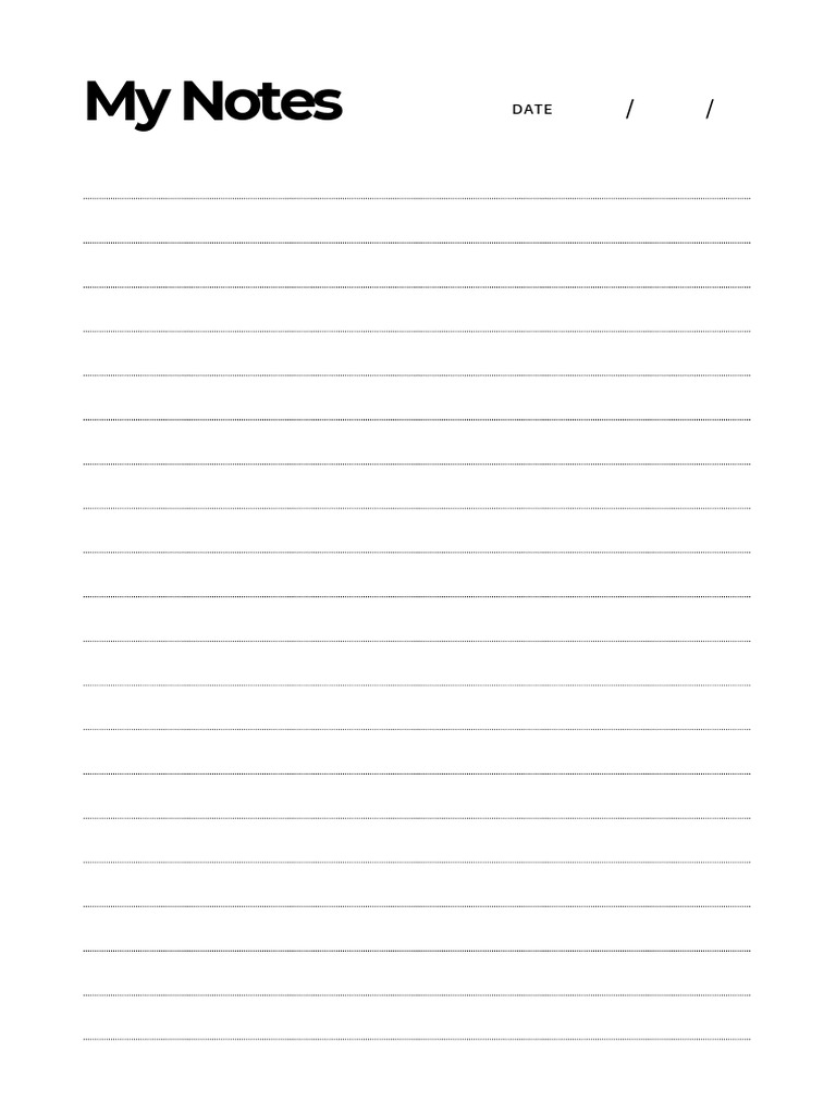 White Simple Note Taking Notepad Document A4 - 20250604 - 154024 - 0000 ...