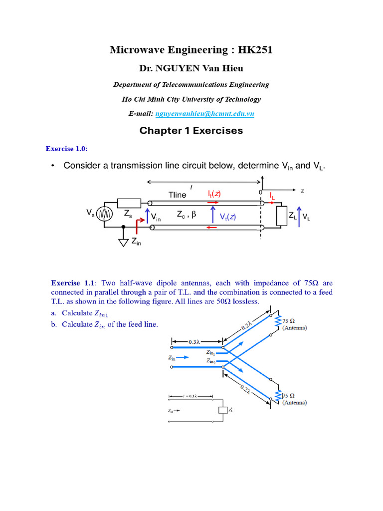 Chapter 1 Exercises | PDF