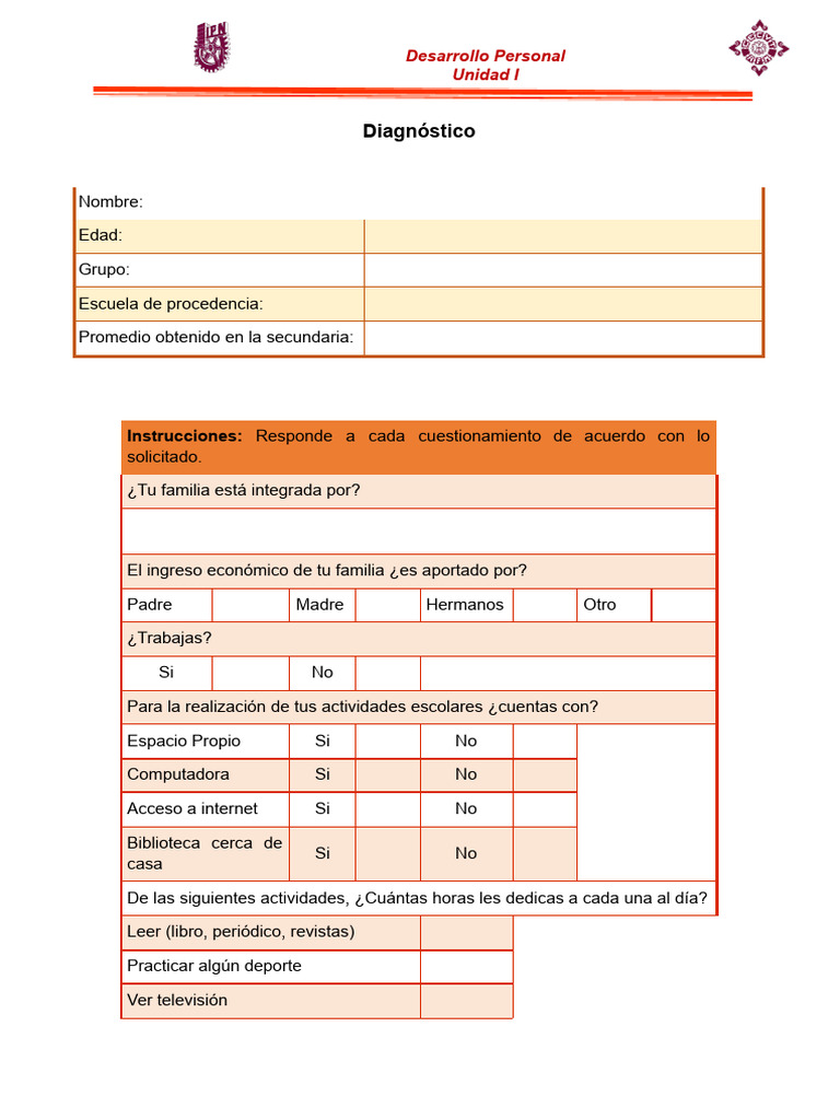 Template - Diagn-Stico | PDF