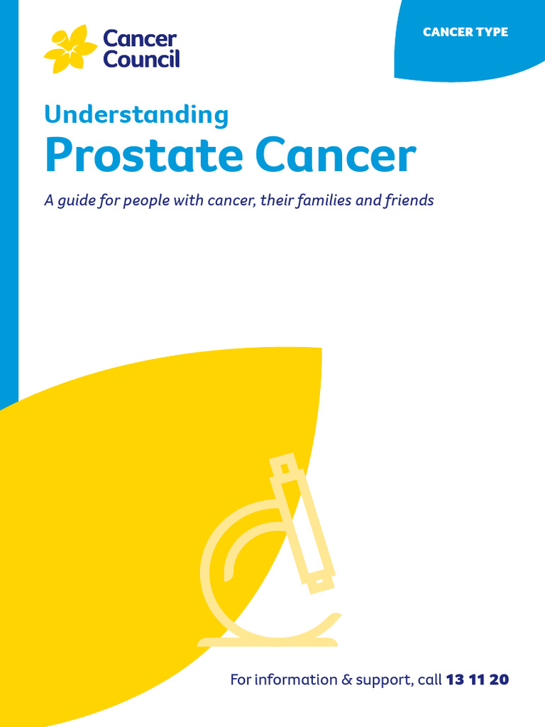 Understanding Prostate Cancer Booklet | PDF | Prostate Specific Antigen ...