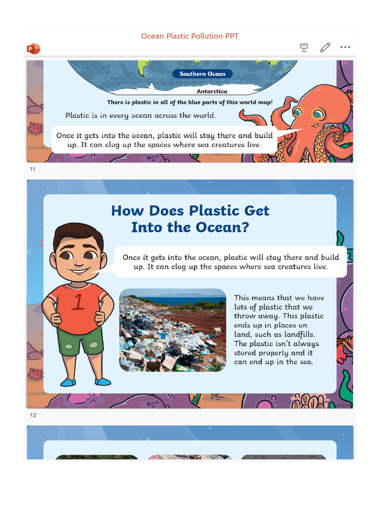 Ocean Plastic Pollution | PDF