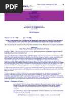 Ra 7610 | PDF | Child Abuse | Human Trafficking