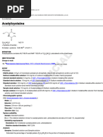 Acetylcysteine Monograph BP 2024 | PDF | Solubility | Chromatography