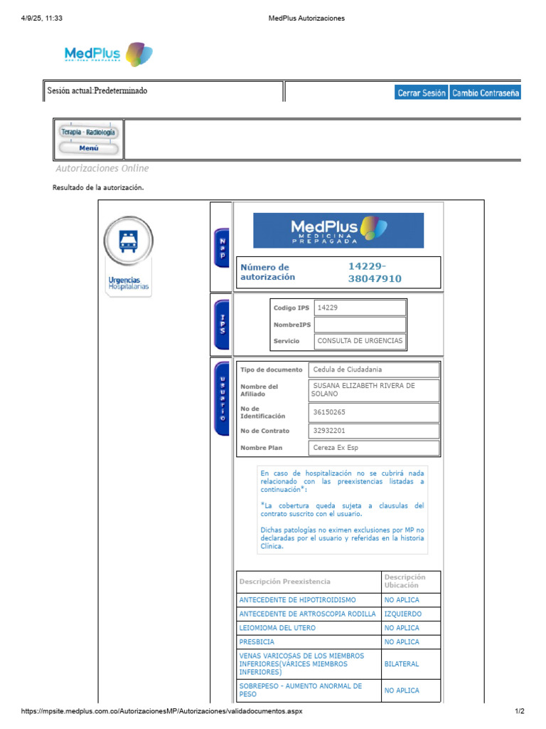 Susana Elizabeth Rivera de Solano | PDF
