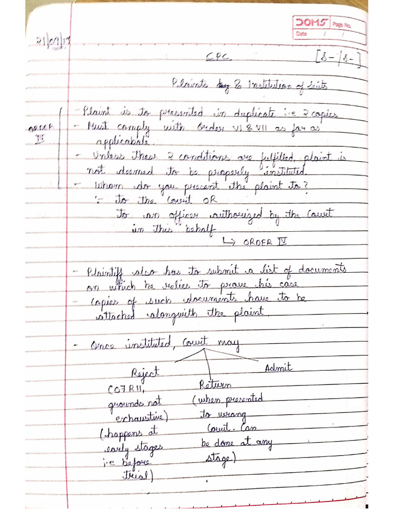 CPC Notes | PDF