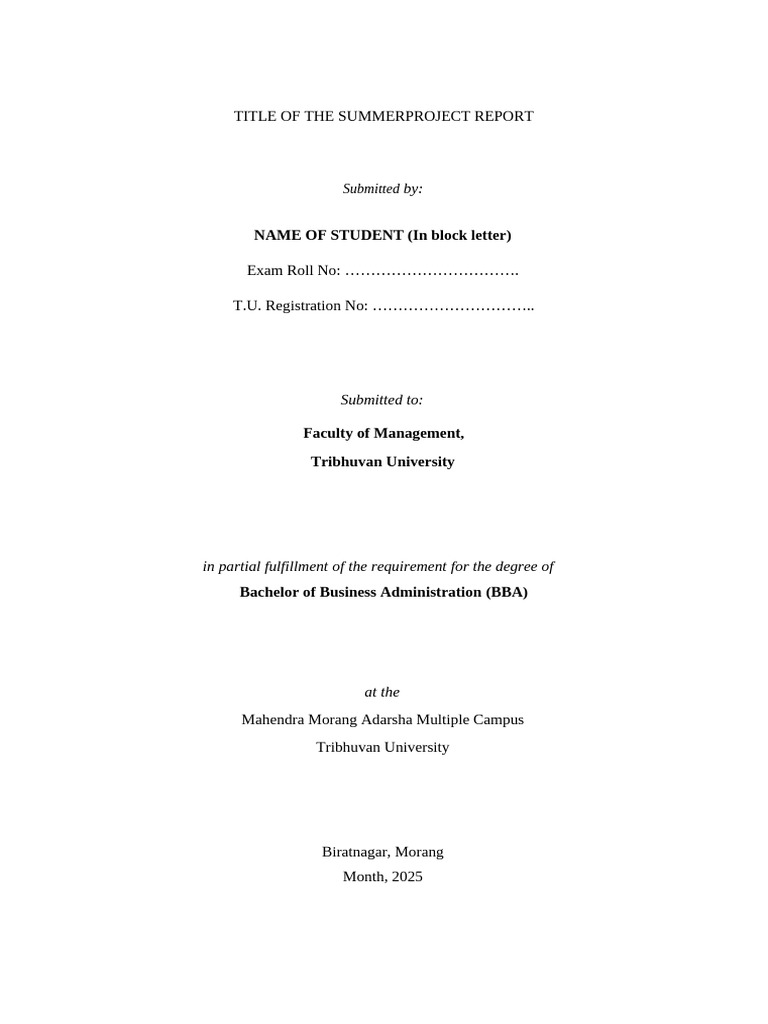 Summer Project Report Overview | PDF | Statistics | Data