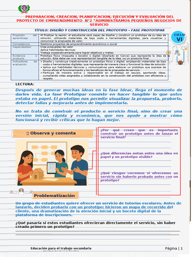 Tema 4 Diseño y Construcción Del Prototipo Fase Prototipar | PDF ...