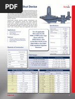 Fisher GX Bulletin Supplement | PDF | Valve | Gas Technologies