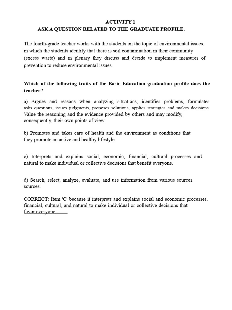 Environmental Education and Skills Development | PDF | Teachers | Knowledge
