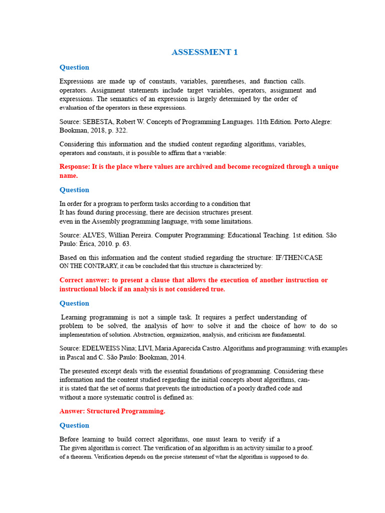 Programming Logic Compilation | PDF | Matrix (Mathematics) | Parameter (Computer Programming)