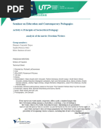 Analysis of The Movie Freedom Writers | PDF | Autonomy | Constructivism ...