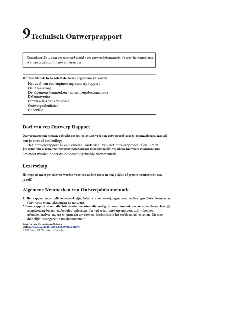 engineering ontwerp verslag | PDF