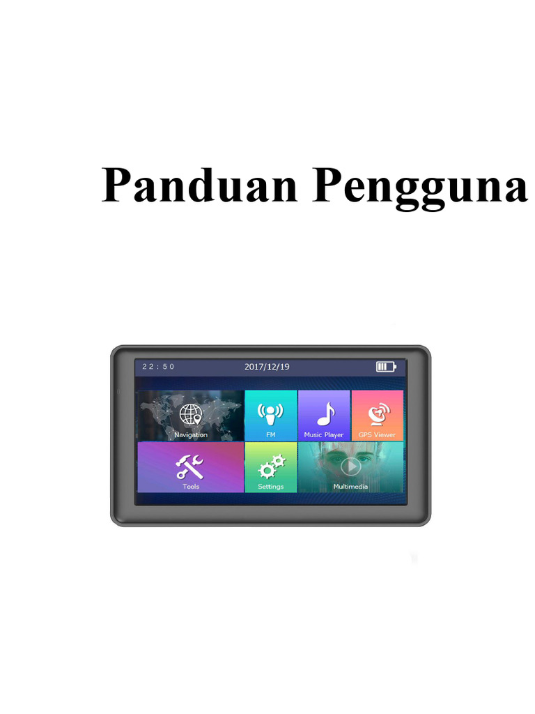 Panduan Lengkap Navigasi GPS AWESAFE | PDF