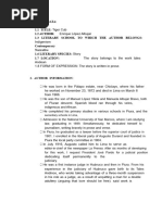 "Mi caballo mago: Themes and Analysis" | PDF | Chicano | Narrative