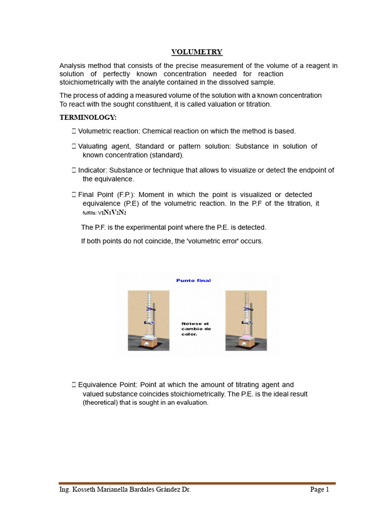 Volumetry, Concepts, Patterns, Requirements and Classification | PDF ...