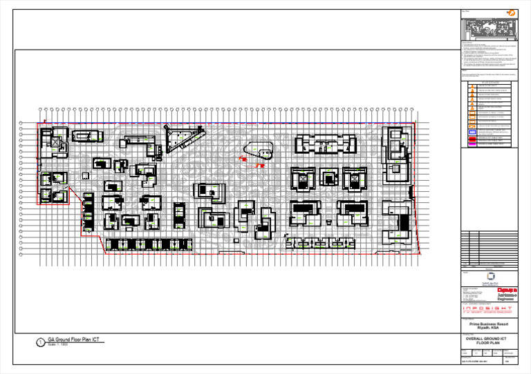 Ground Floor ICT Plan for Riyadh Resort | PDF | Chess | Chess Openings