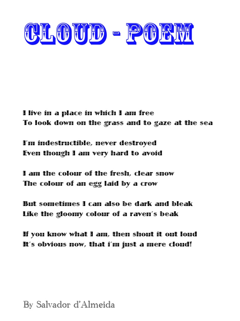 The Cloud Poem