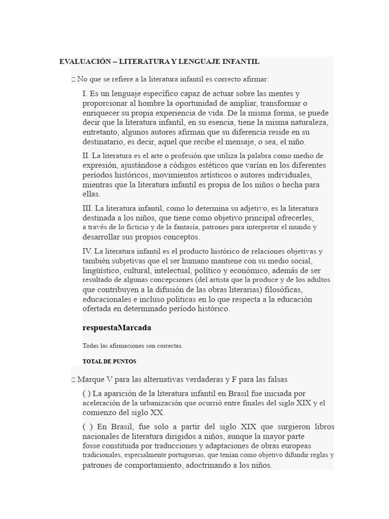 Literatura y Lenguaje Infantil | PDF | Literatura infantil | Educación ...